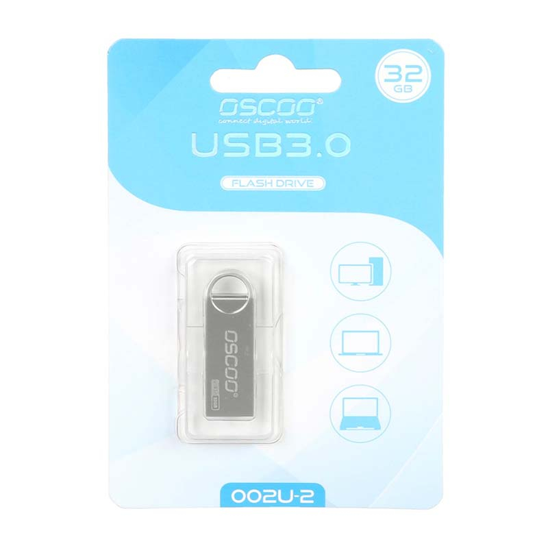 فلش مموری اوسکو مدل 002U-2 USB 3.0 ظرفیت 64 گیگابایت - فروشگاه پاوریکا