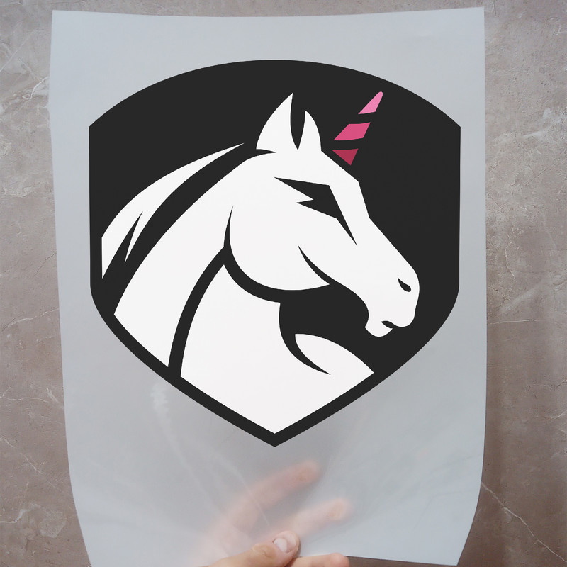 قیمت و خرید استیکر پارچه و لباس مدل dtf طرح یونیکورن کد H20.452 مجموعه 6 عددی