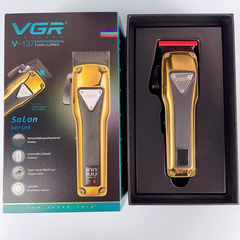 قیمت و خرید ماشین اصلاح موی سر وی جی ار مدل v-137