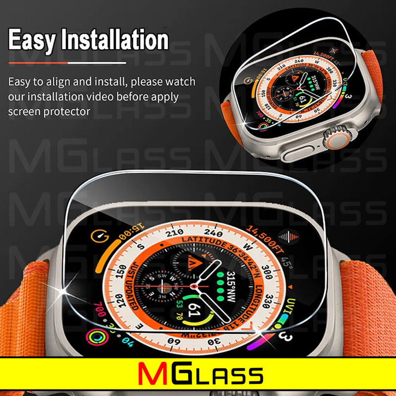 قیمت و خرید محافظ صفحه نمایش شیشه‌ای ام‌گلس مدل Glass-MG مناسب برای ساعت هوشمند ویرفیت HK8 pro ...