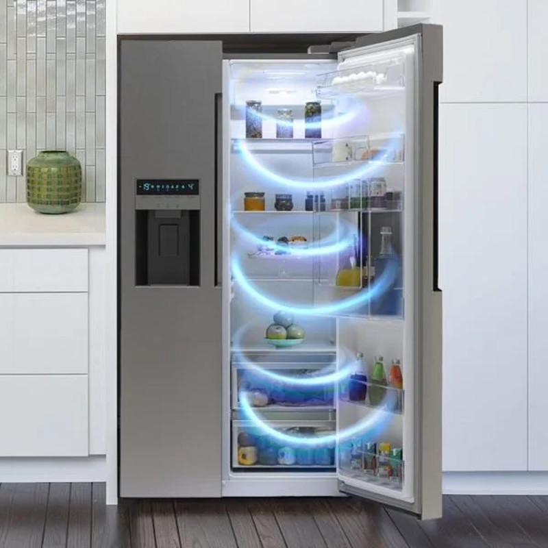 قیمت و خرید یخچال و فریزر ساید بای ساید 28 فوت اسنوا مدل S1Di-S100-W