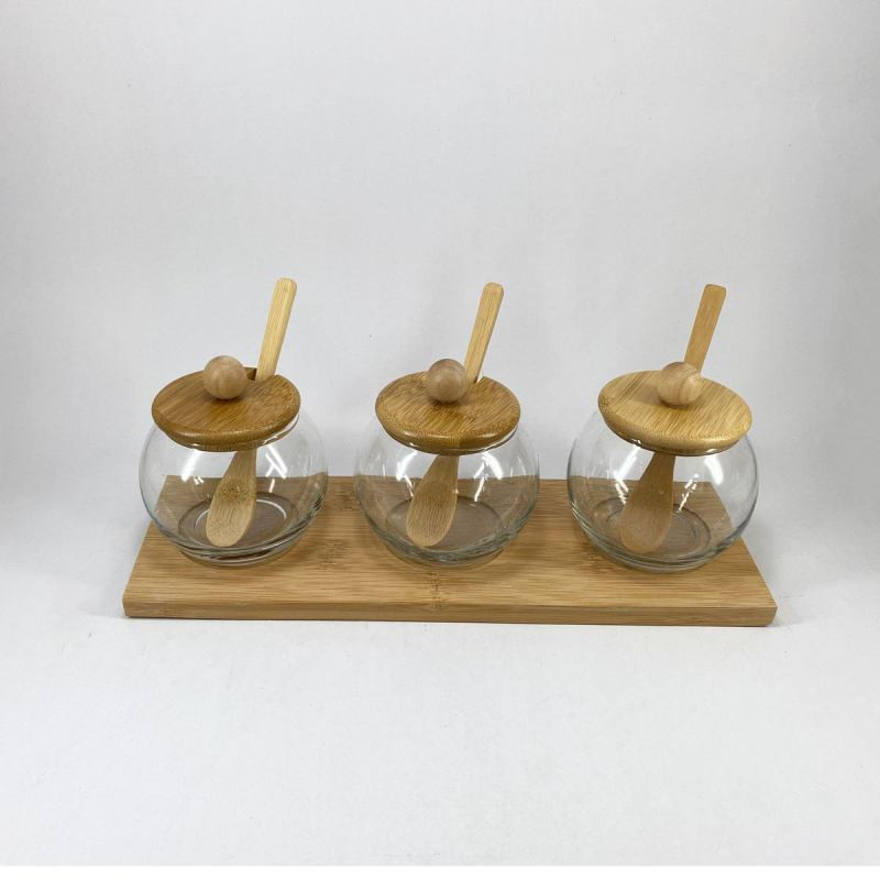 قیمت و خرید ست جا ادویه 4 پارچه مدل H9.5D8.5 کد DGQ90202007