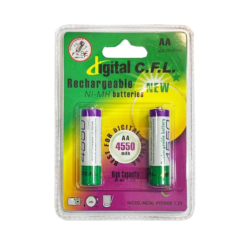 قیمت و خرید شارژر باتری سی.اف.ال مدل DET-105P به همراه 2 عدد باتری قلمی قابل شارژ سی اف ال