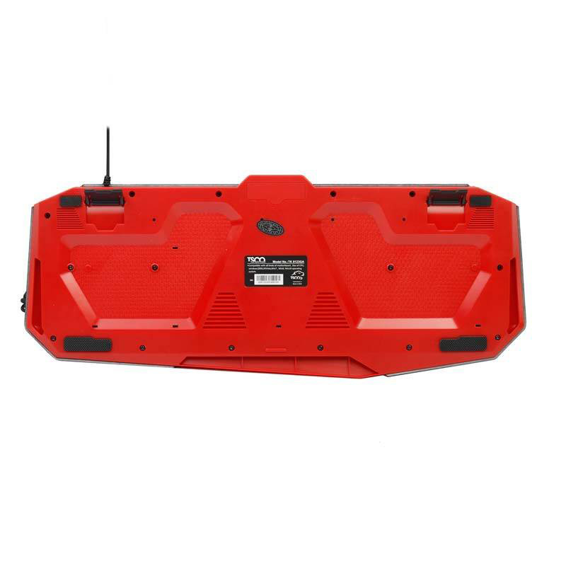 قیمت و خرید کیبورد گیمینگ تسکو مدل GK 8123، سوییچ ممبران، Full-Size، نورپردازی LED RGB