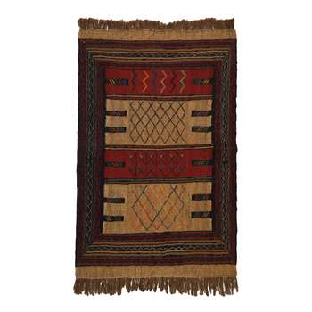 قیمت و خرید گلیم دستبافت مدل سفره کردی کد 4020528