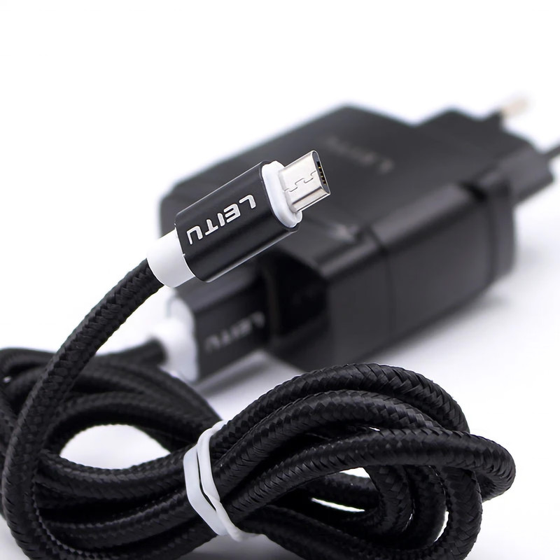 قیمت و خرید شارژر دیواری 15وات لیتو مدل LH-31 به همراه کابل تبدیل MicroUSB