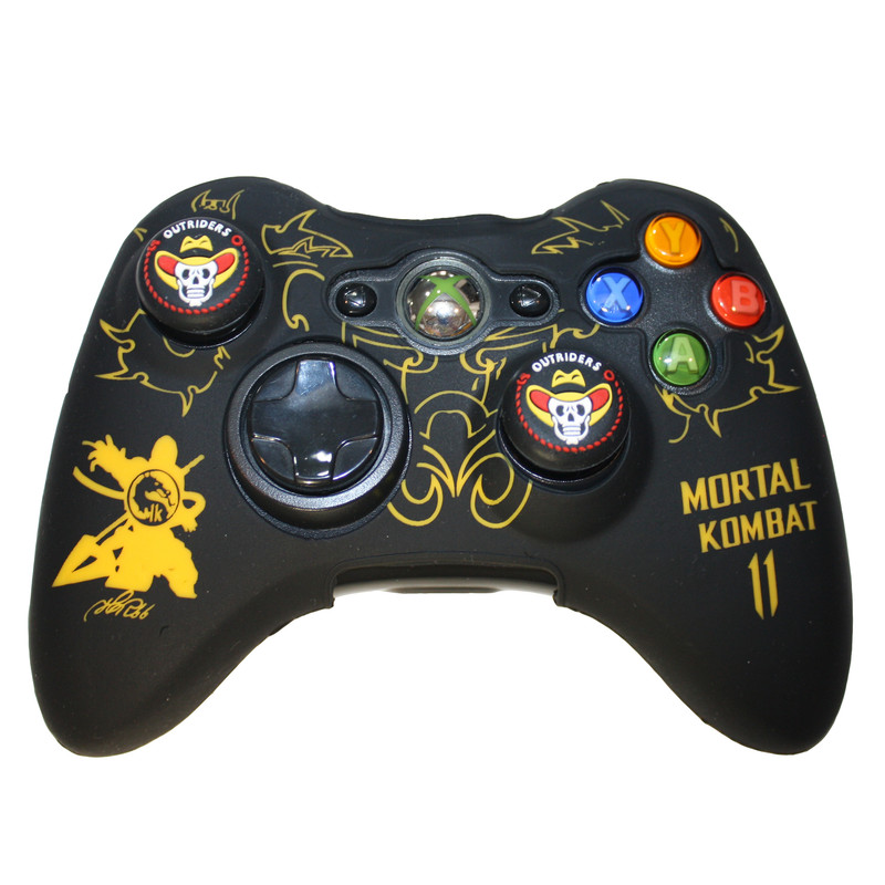 قیمت و خرید محافظ دسته ایکس باکس 360 مدل Or Mortal Kombat به همراه روکش