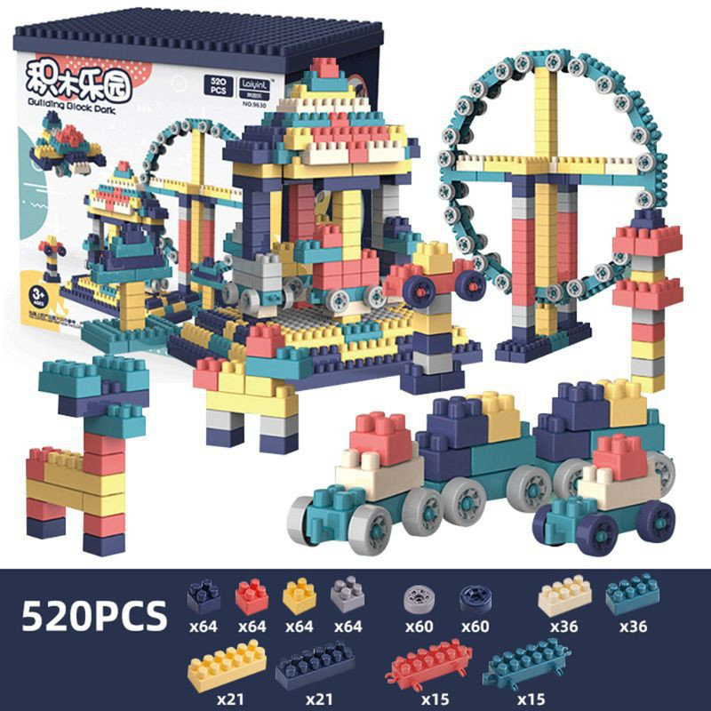 قیمت و خرید ساختنی مدل building blocks park 520pcs