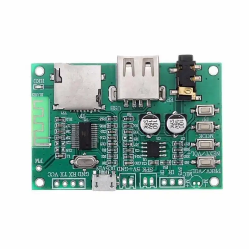 قیمت و مشخصات ماژول بلوتوث و فلش و ام پی تری مدل هایکلاس کد BTQ9A-V5 - زیراکو