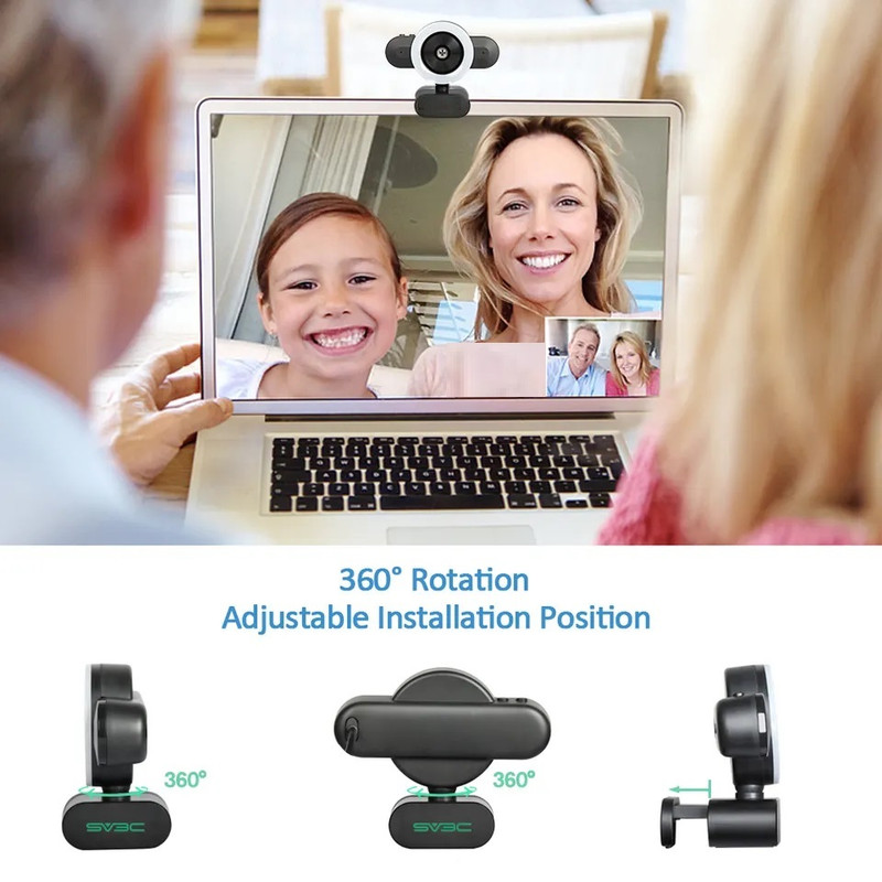 قیمت و خرید وب کم مدل 2K Streaming with 5 Ring Light