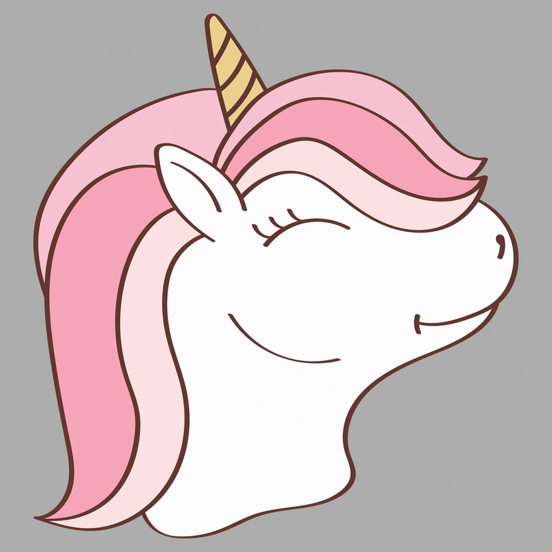 قیمت و خرید استیکر پارچه و لباس مدل dtf طرح یونیکورن کد H15.887 مجموعه 4 عددی