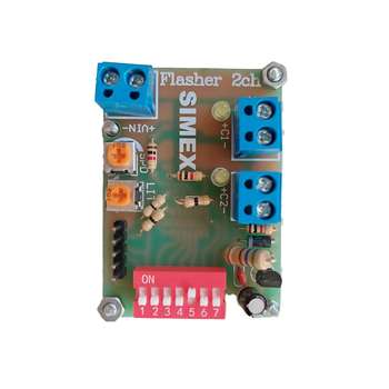 قیمت و خرید ماژول فلاشر LED دوکانال سیمکس مدل F010 بسته 10 عددی