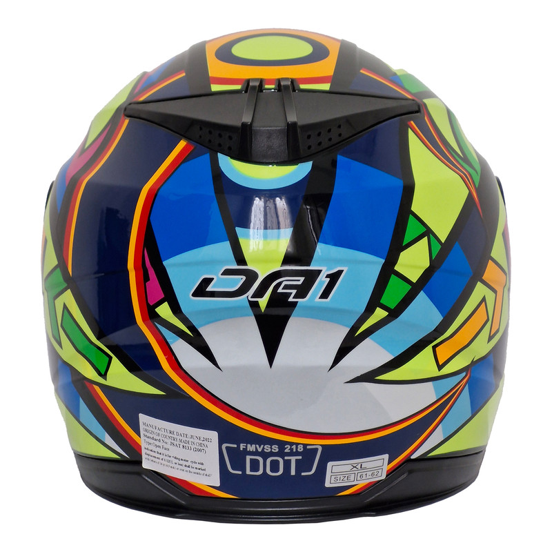 قیمت و خرید کلاه کاسکت دی ای وان مدل DA1_403_Graphic_Multicolour