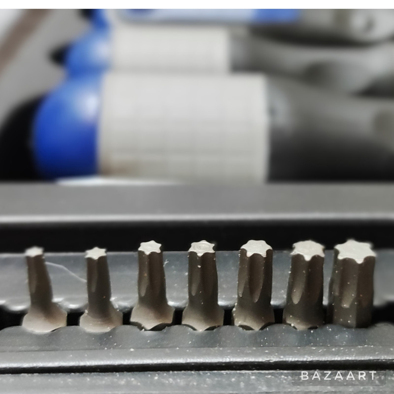 قیمت و خرید پیچ گوشتی دوسو چهارسو و بیت خور فرم مدل SDK_21 مجموعه 21 عددی