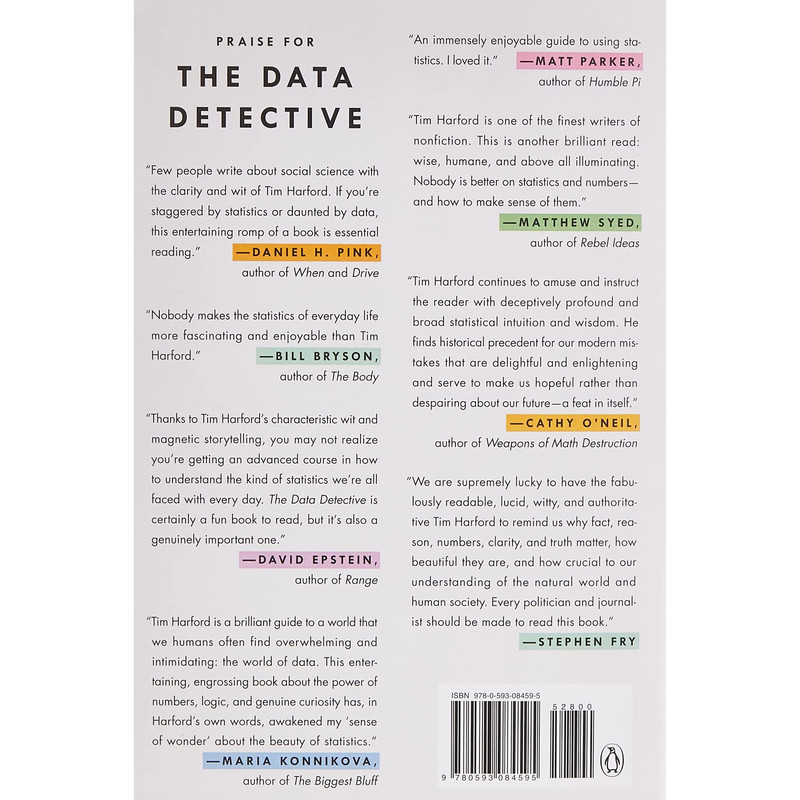 قیمت و خرید کتاب The Data Detective اثر Tim Harford انتشارات Penguin ...