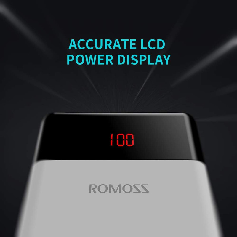 قیمت و خرید پاوربانک روموس مدل PLT-30 ظرفیت 30000 میلی آمپر ساعت