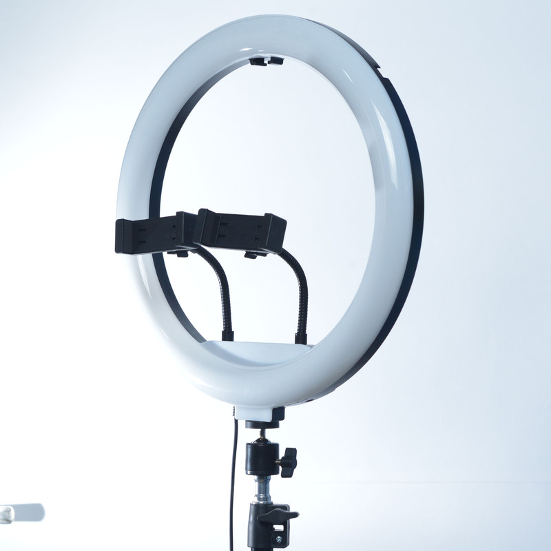 قیمت و خرید رینگ لایت مدل LJJ-33 RGB RK به همراه پایه