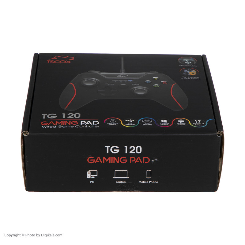 قیمت و خرید دسته بازی تسکو مدل TG 120