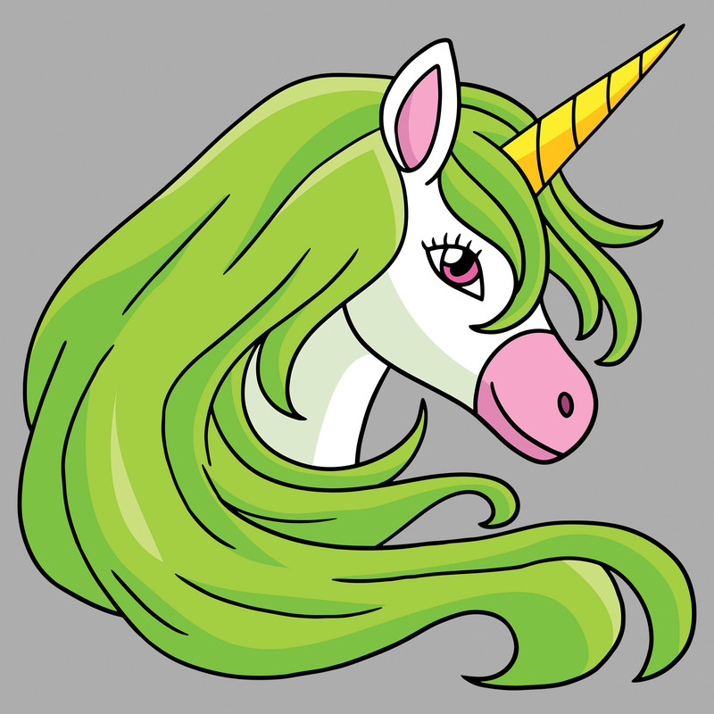 قیمت و خرید استیکر پارچه و لباس مدل dtf طرح یونیکورن کد H20.295 مجموعه 3 عددی