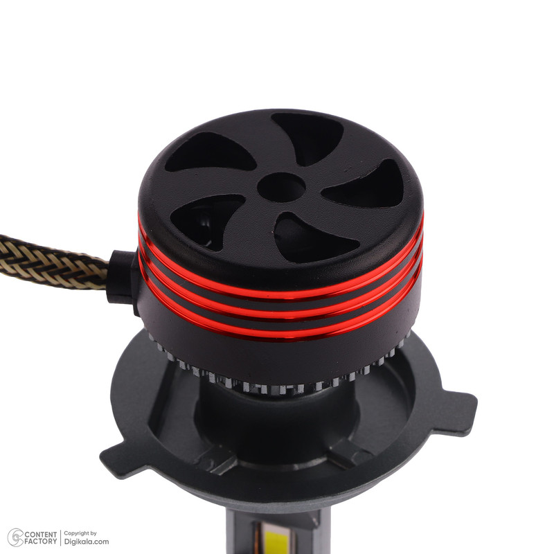 قیمت و خرید هدلایت تی بی اس دیزاین مدل M8 Pro Max پایه H4 بسته 2 عددی