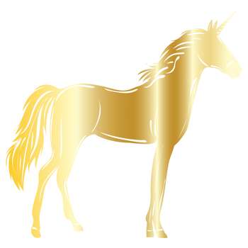 قیمت و خرید استیکر پارچه و لباس مدل dtf طرح یونیکورن کد H20.1133 مجموعه 3 عددی