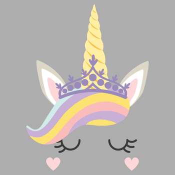 قیمت و خرید استیکر پارچه و لباس مدل dtf طرح یونیکورن کد H15.104 مجموعه 12 عددی