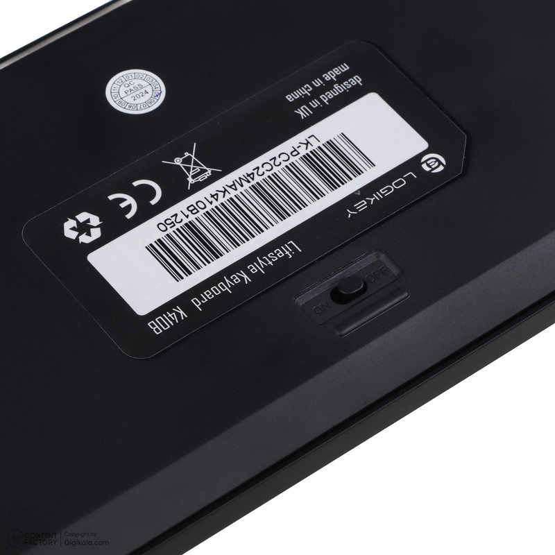 قیمت و خرید کیبورد گیمینگ بی سیم لاجی کی مدل K410B، سوییچ مکانیکال قرمز، Tenkeyless، نورپردازی RGB