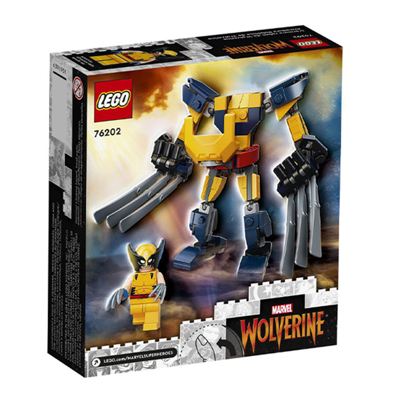 قیمت و خرید لگو سری Wolverine Mech Armor کد 76202
