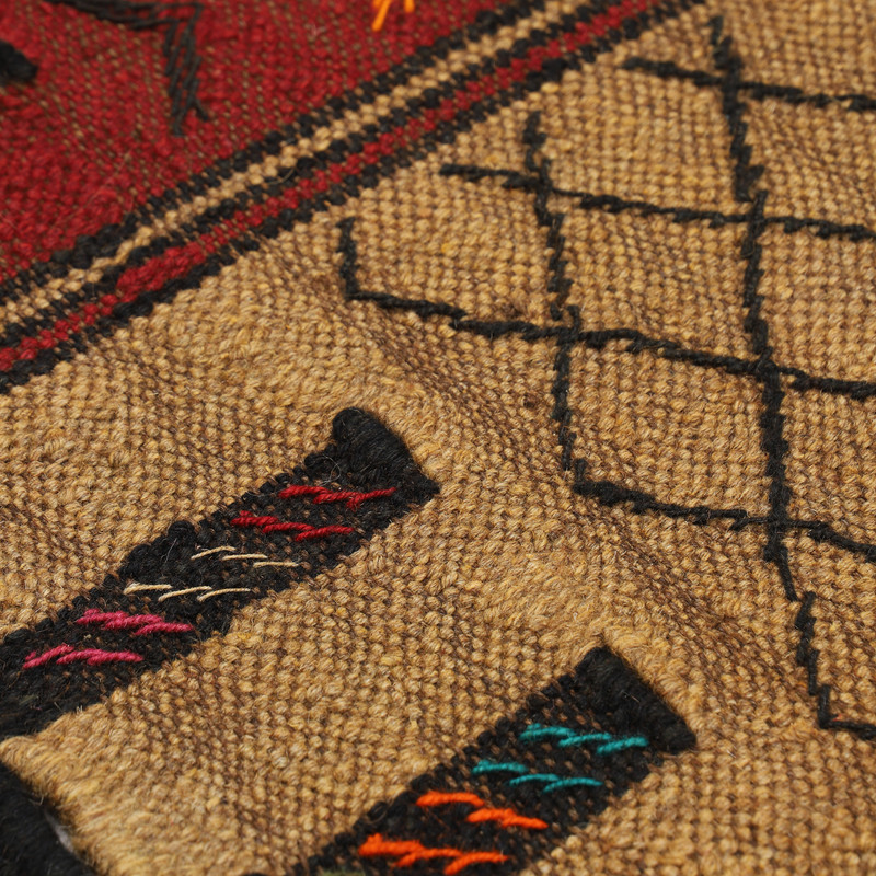 قیمت و خرید گلیم دستبافت مدل سفره کردی کد 4020528