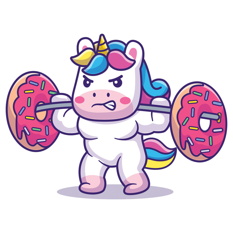 قیمت و خرید استیکر پارچه و لباس مدل dtf طرح یونیکورن کد H20.908 مجموعه 3 عددی