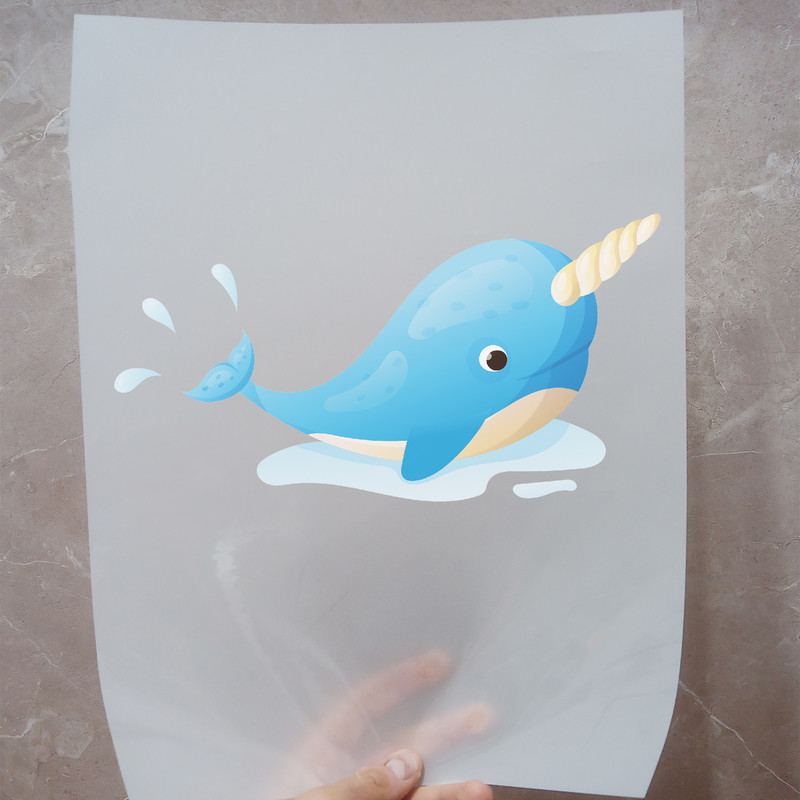 قیمت و خرید استیکر پارچه و لباس مدل dtf طرح یونیکورن کد H20.427 مجموعه 3 عددی