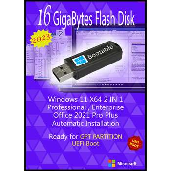 قیمت و خرید سیستم عامل Windows 11 Pro. Ent. X64 UEFI - Office 2021 Pro Plus نشر مایکروسافت