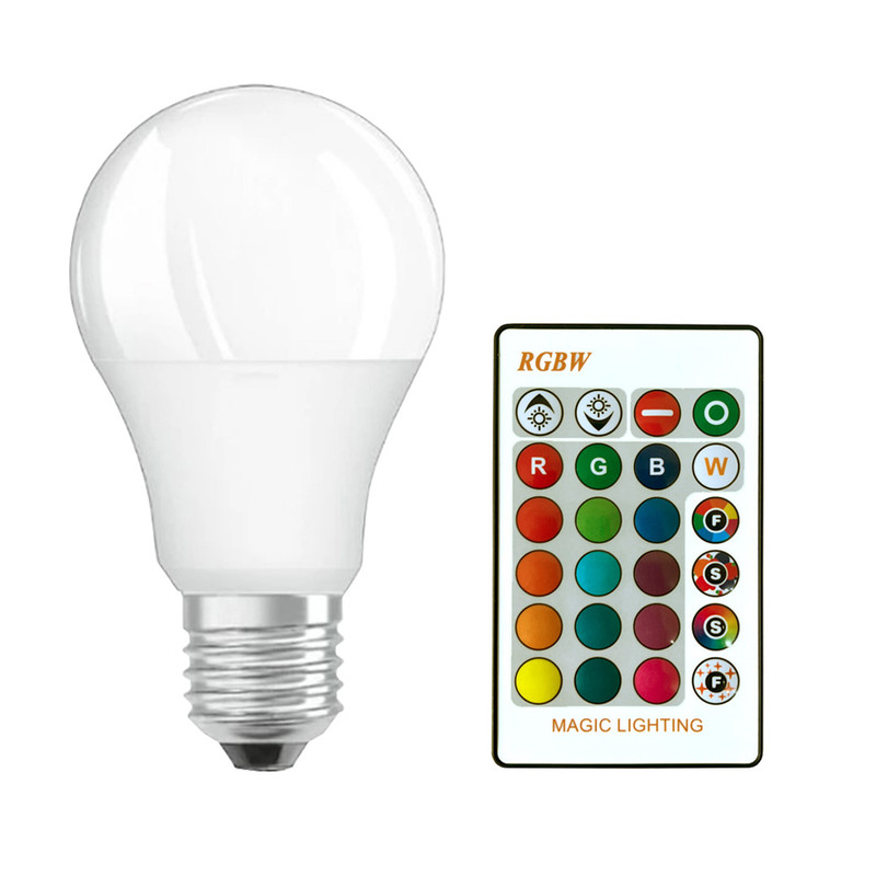 قیمت و خرید لامپ ال ای دی 12 وات مدل RGB پایه E27