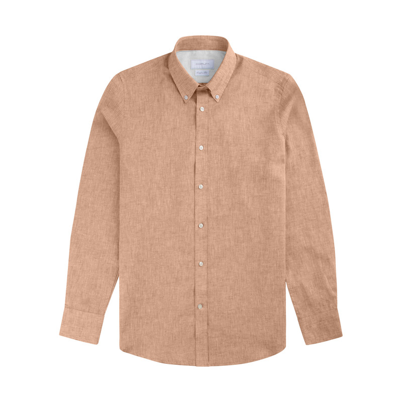 قیمت و خرید پیراهن آستین بلند مردانه کروم مدل لینن 2410138