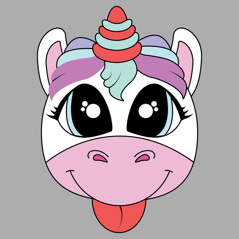 مشخصات، قیمت و خرید استیکر پارچه و لباس مدل dtf طرح یونیکورن کد H15.458 مجموعه 4 عددی | دیجی‌کالا