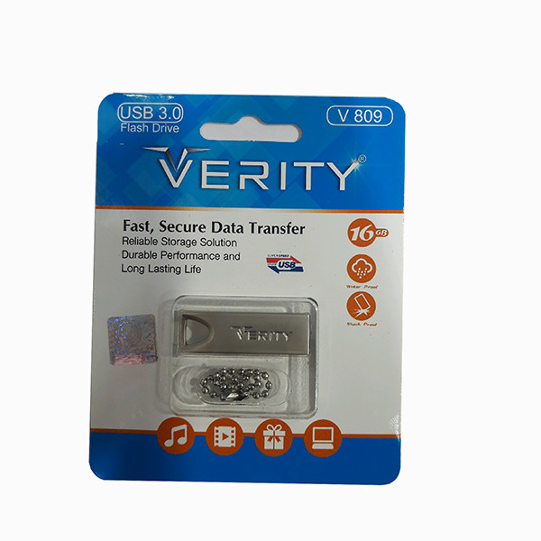 قیمت و خرید فلش مموری وریتی مدل V809 USB3.0 ظرفیت 16 گیگابایت