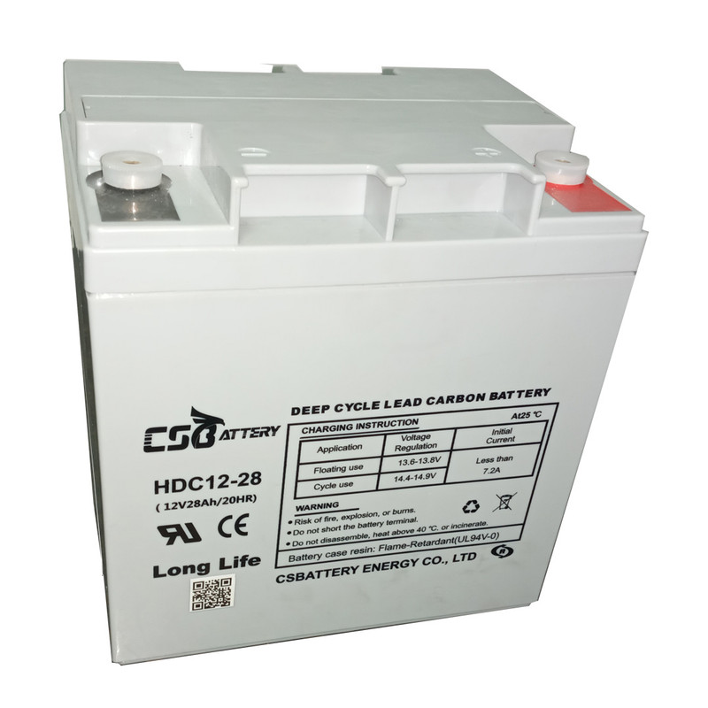 قیمت و خرید باتری یو پی اس 12 ولت 28 آمپرساعت سی اس بی مدل HDC12-28