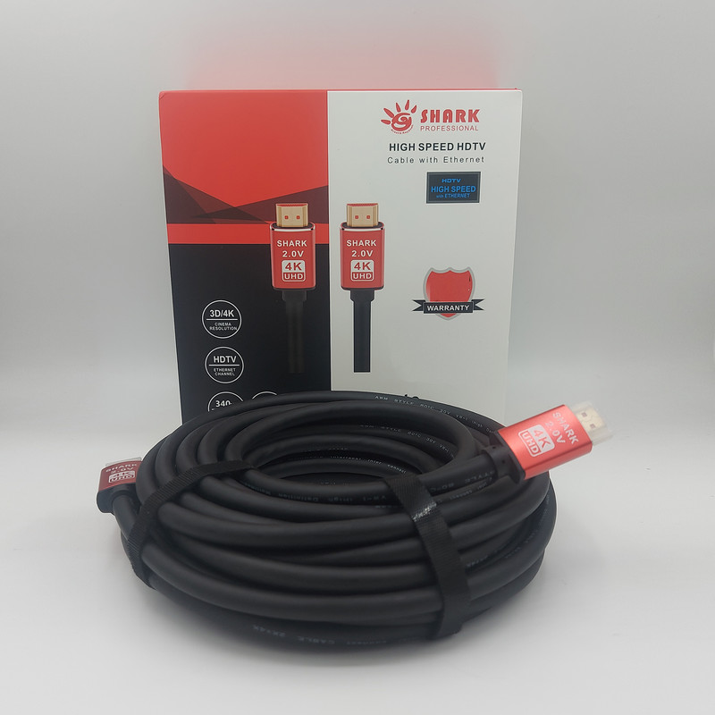 قیمت و خرید کابل HDMI شارک مدل 2016P 60htz-2K4K طول 15 متر