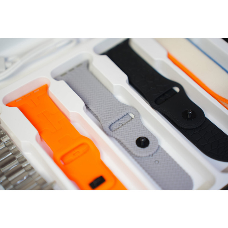 قیمت و خرید ساعت هوشمند مدل WS-61 ULTRA 2 به همراه 7 بند متنوع و شارژ بی سیم دارای دارای صفحه ...