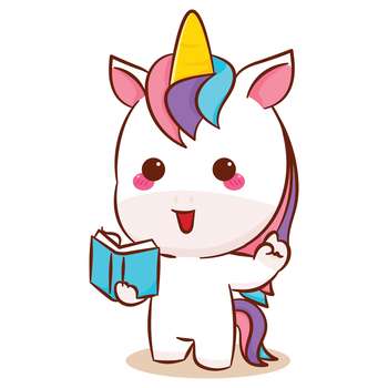 قیمت و خرید استیکر پارچه و لباس مدل dtf طرح یونیکورن کد H15.568 مجموعه 4 عددی