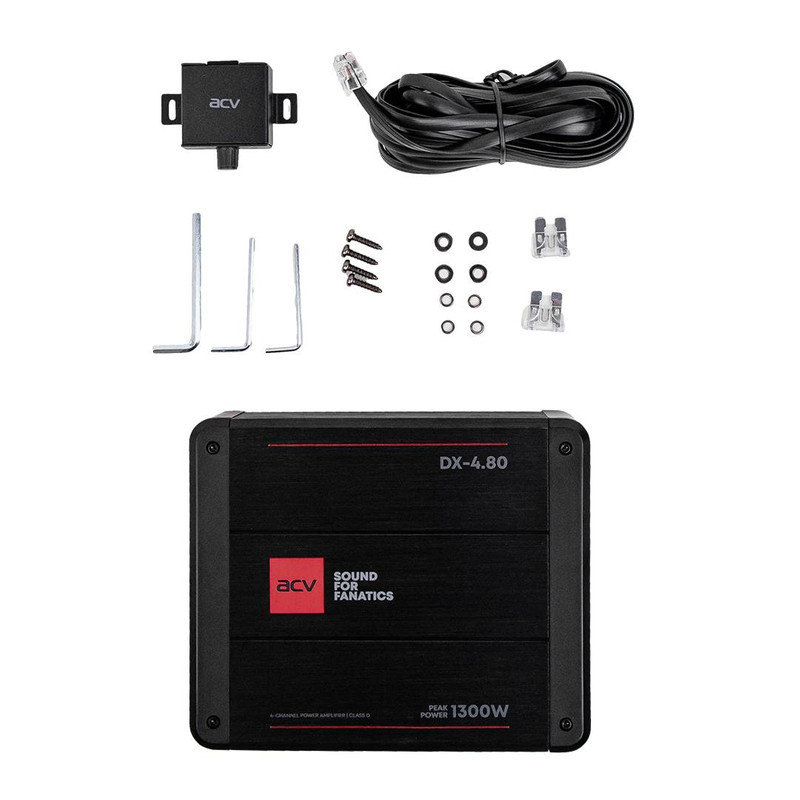 قیمت و خرید آمپلی فایر خودرو ای سی وی مدل ACV DX-4.80