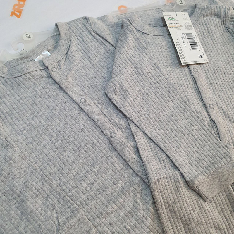 قیمت و خرید بادی آستین بلند نوزادی گربر مدل Z-HG5 بسته 2 عددی