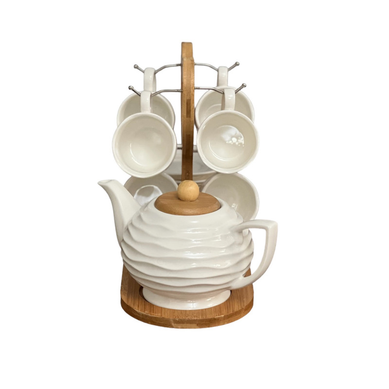 قیمت و خرید سرویس قهوه خوری 14 پارچه مدل قلب