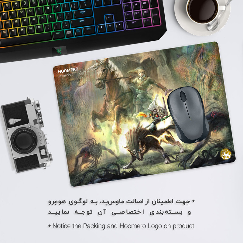 قیمت و خرید ماوس پد هومرو مدل A7036 طرح بازی League of Legends