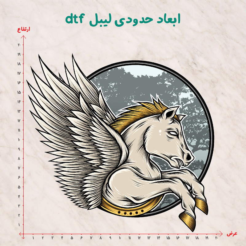 قیمت و خرید استیکر پارچه و لباس مدل dtf طرح یونیکورن کد H20.379 مجموعه 3 عددی