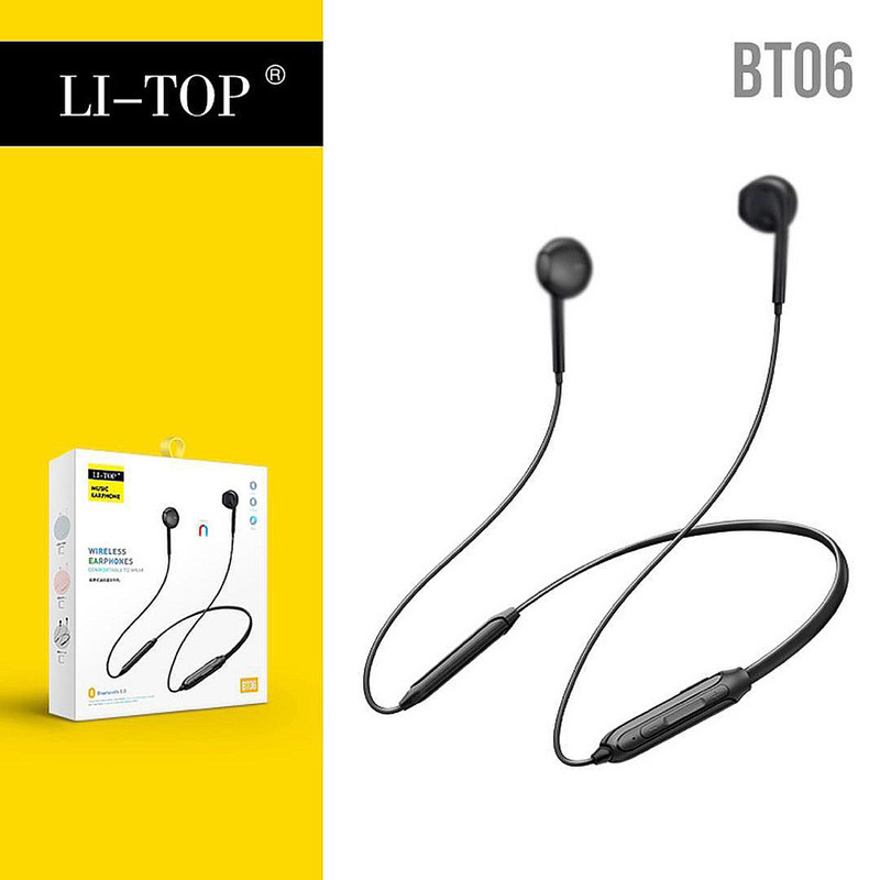 قیمت و خرید هدفون بلوتوثی لی تاپ مدل BT06 کد 00595