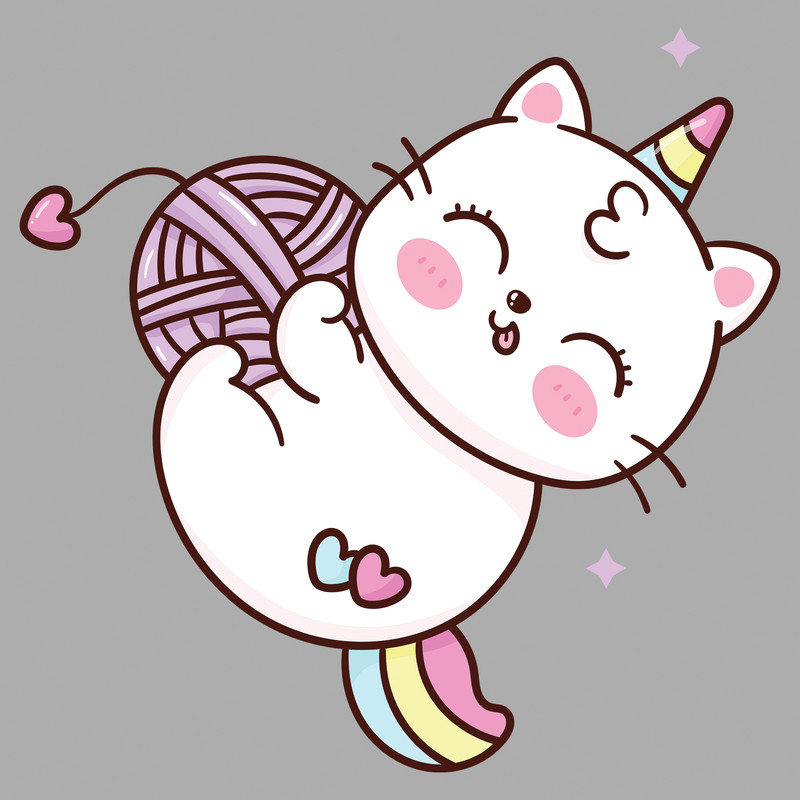 قیمت و خرید استیکر پارچه و لباس مدل dtf طرح یونیکورن کد H15.947 مجموعه 4 عددی