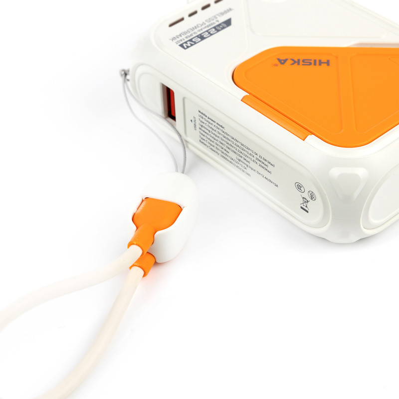 قیمت و خرید پاوربانک 20 وات هیسکا مدل HP-123PD ظرفیت 10000 میلی آمپر ساعت