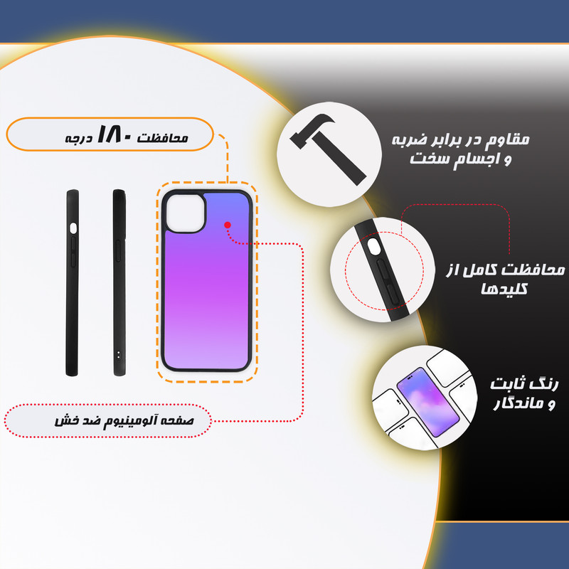 قیمت و خرید کاور گارد قاب مدل دخترانه مناسب برای گوشی موبایل اپل Iphone