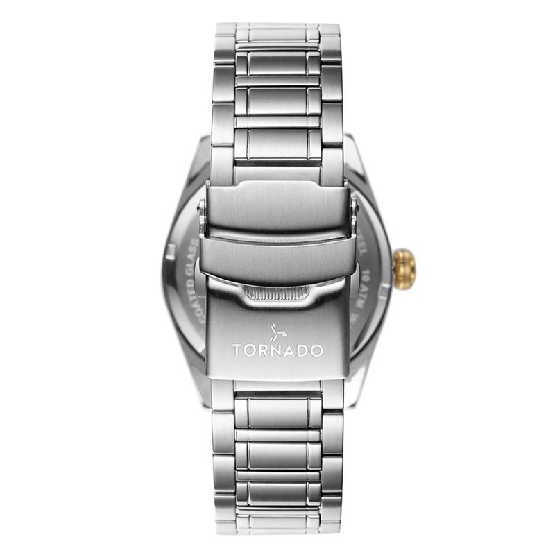 قیمت و خرید ساعت مچی عقربه‌ای مردانه تورنادو مدل T8007-SBSHG